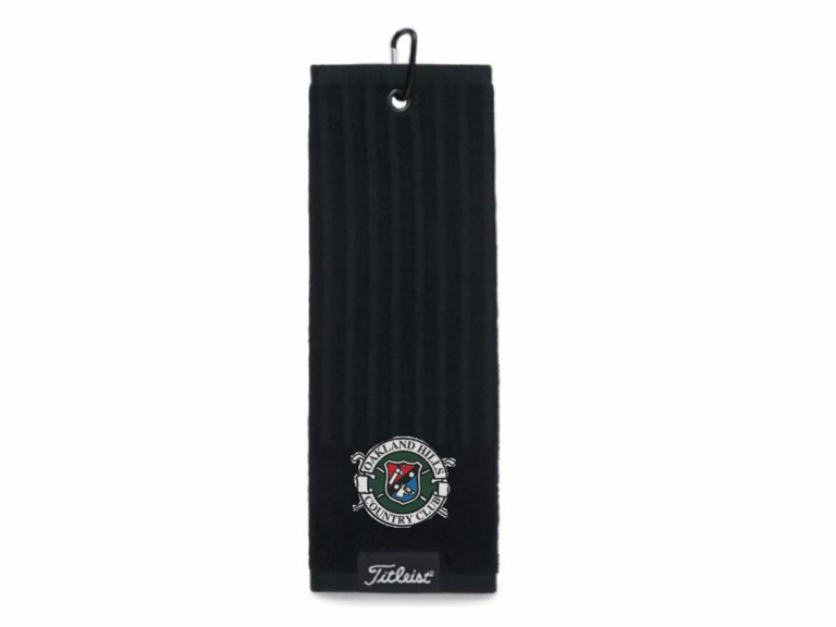 Custom printed personalised logo golf towels