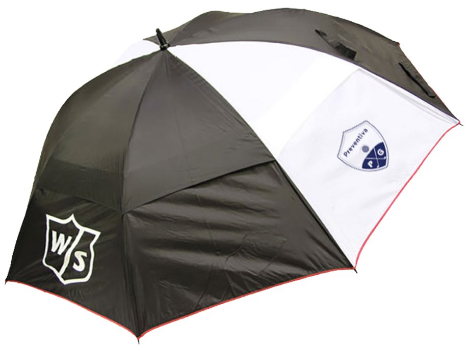 Custom printed personalised logo golf umbrellas