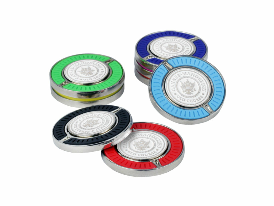 Custom printed personalised logo golf ball markers