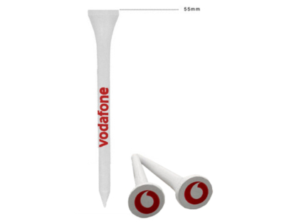 Custom printed personalised logo golf tees