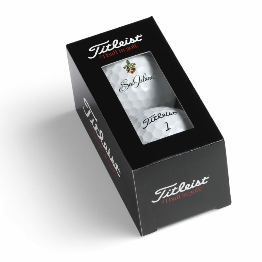 Titleist Stock 2 Ball Window Box - Logo Golf Balls