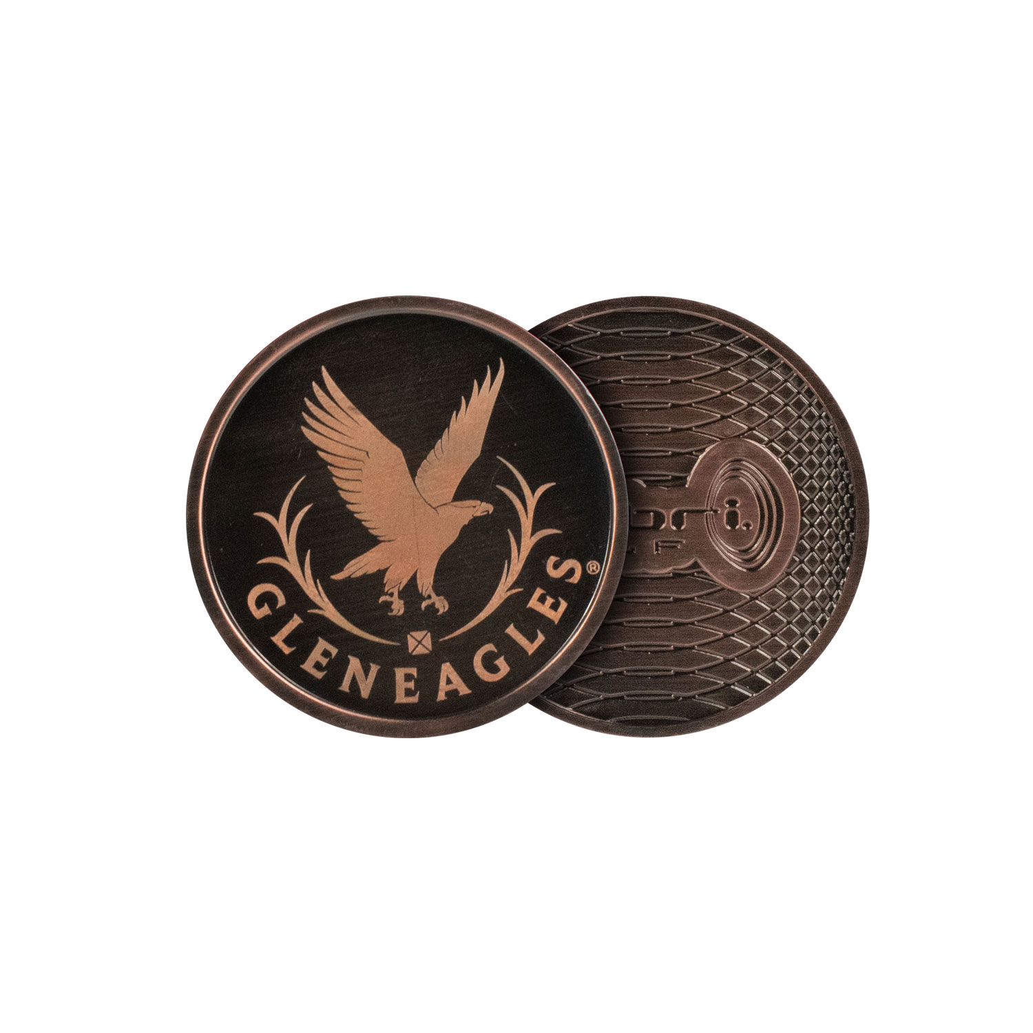 Personalised Custom Printed 40mm IONIX Ball Marker Holder Resin